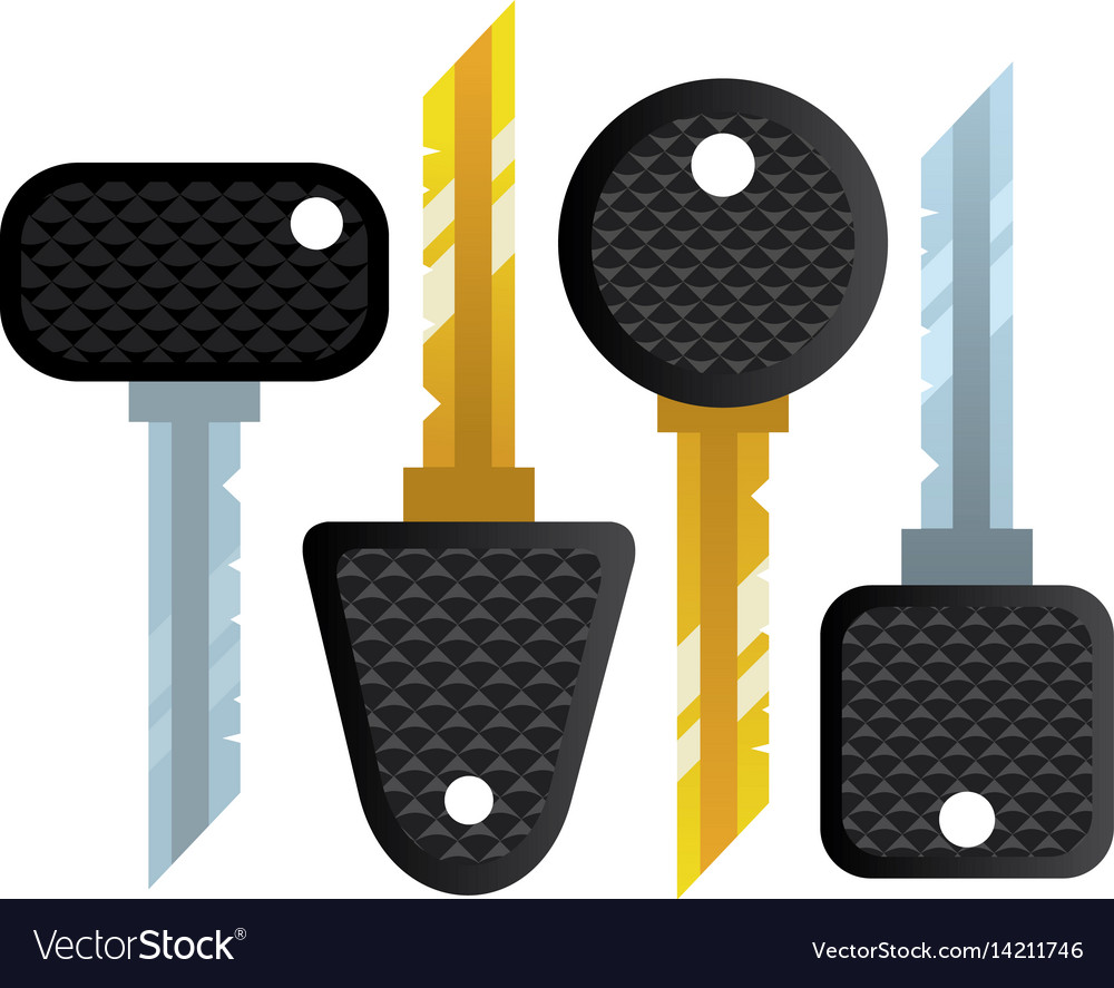Keys Royalty Free Vector Image - VectorStock