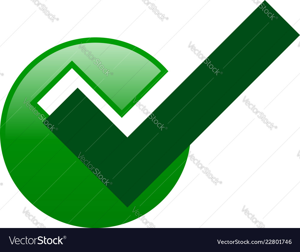 Tick Royalty Free Vector Image - VectorStock