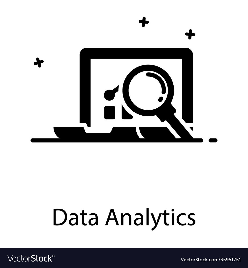 Data analytics Royalty Free Vector Image - VectorStock
