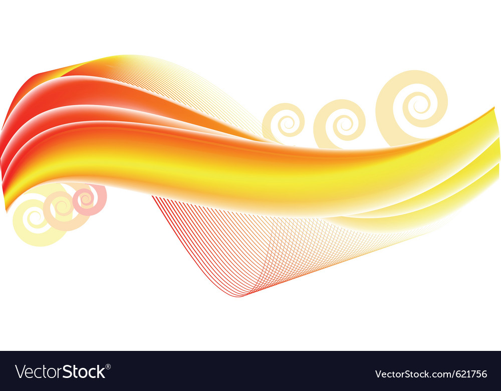 Abstract curves Royalty Free Vector Image - VectorStock
