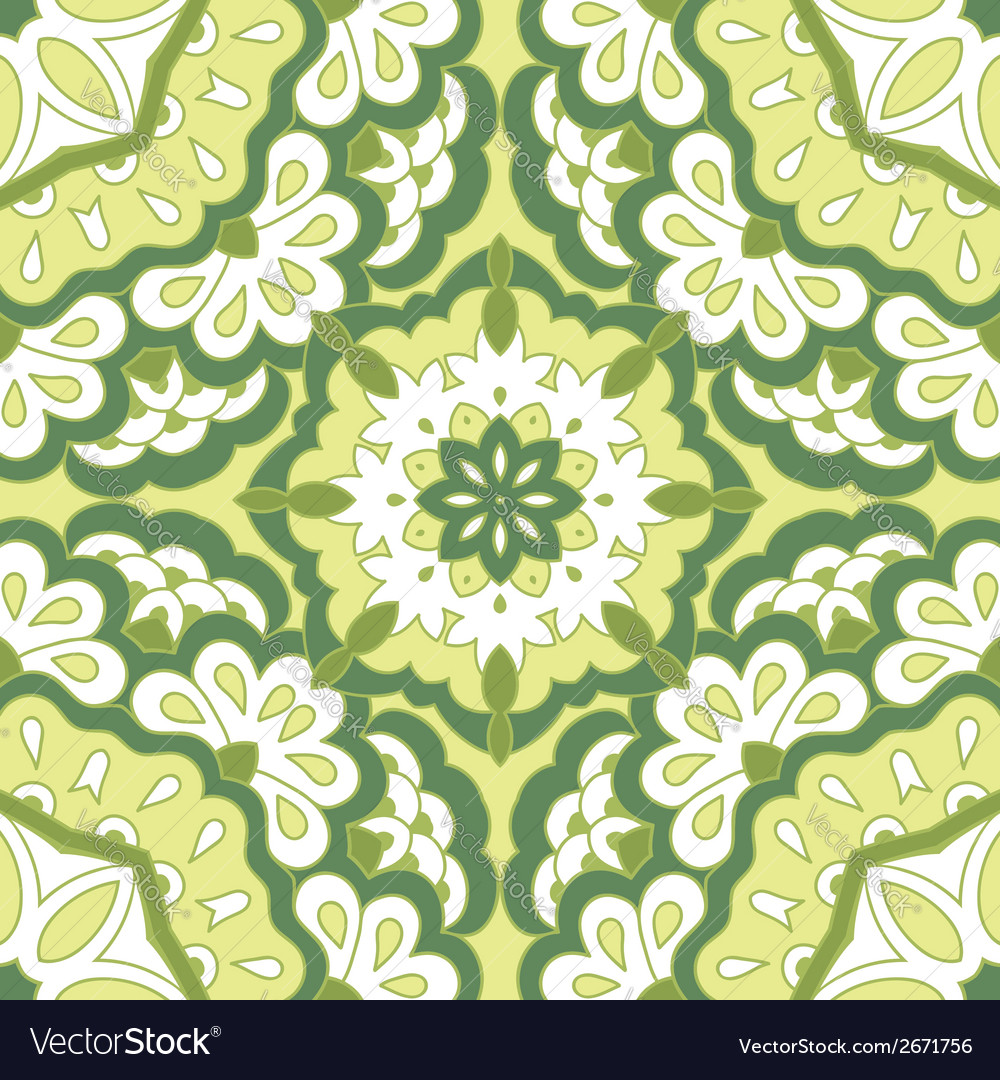 Arabesque seamless pattern Royalty Free Vector Image
