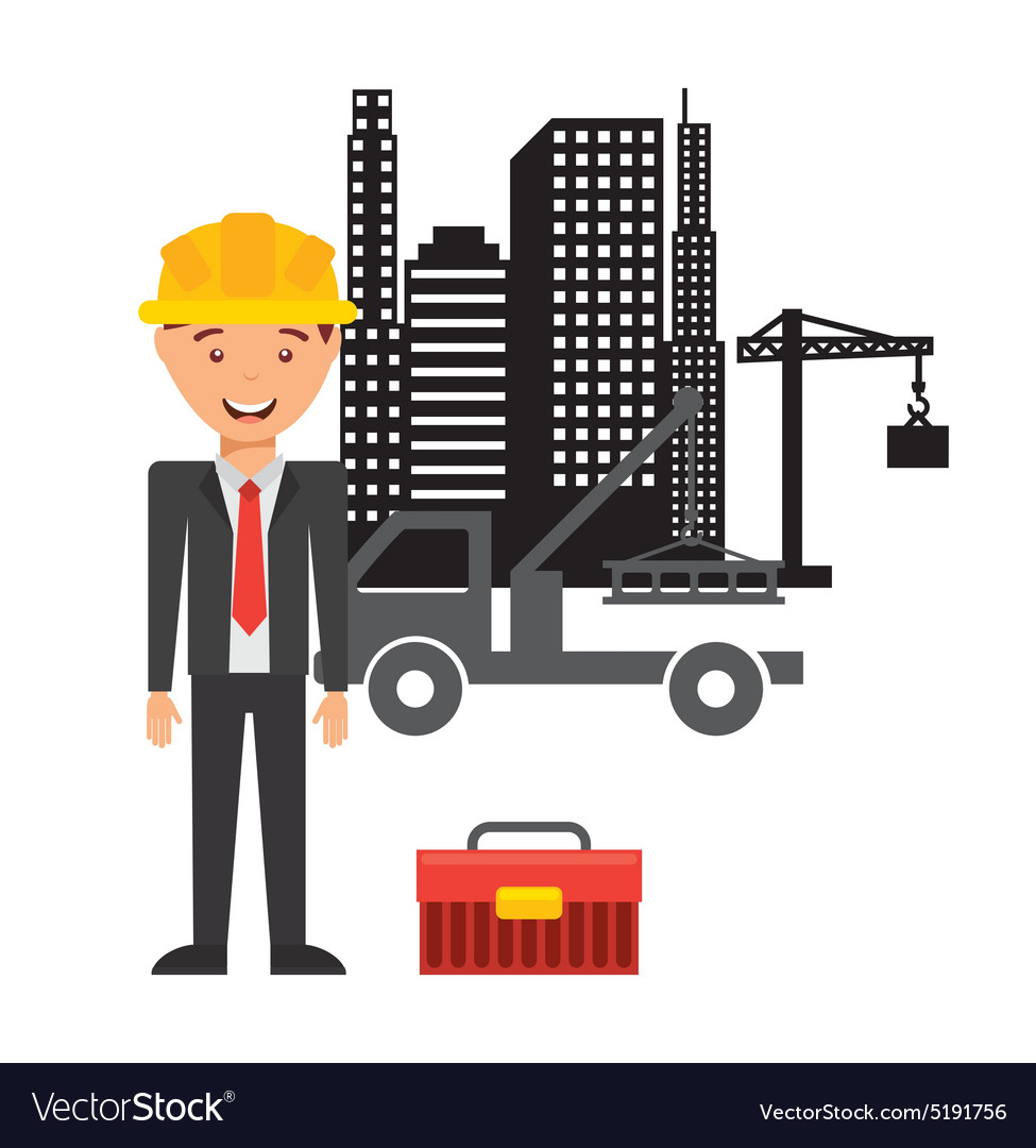 Construction concept Royalty Free Vector Image