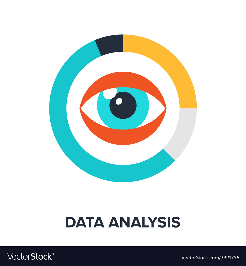 Data analysis Royalty Free Vector Image - VectorStock
