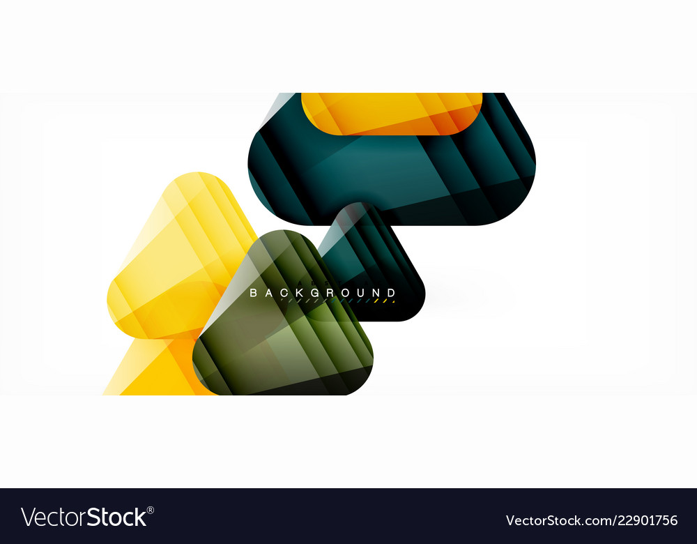 Geometric abstract background triangles Royalty Free Vector