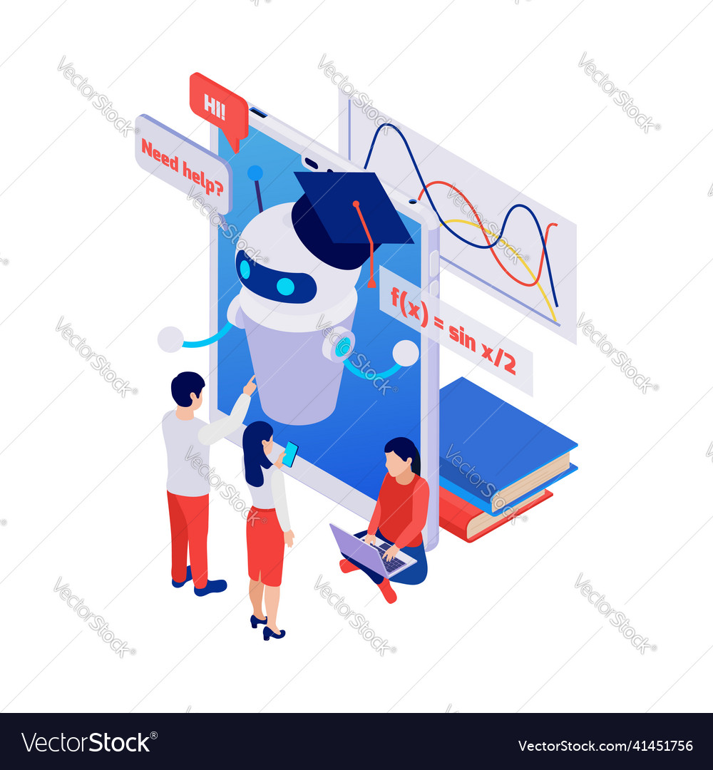 Smart chatbot Royalty Free Vector Image - VectorStock Smart chatbot Royalty Free Vector Image - VectorStock
