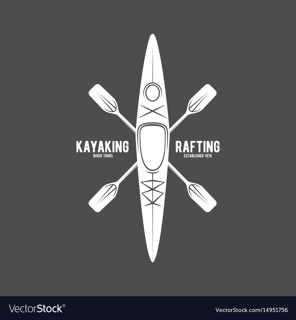 Vintage rafting labels Royalty Free Vector Image Vintage rafting labels Royalty Free Vector Image
