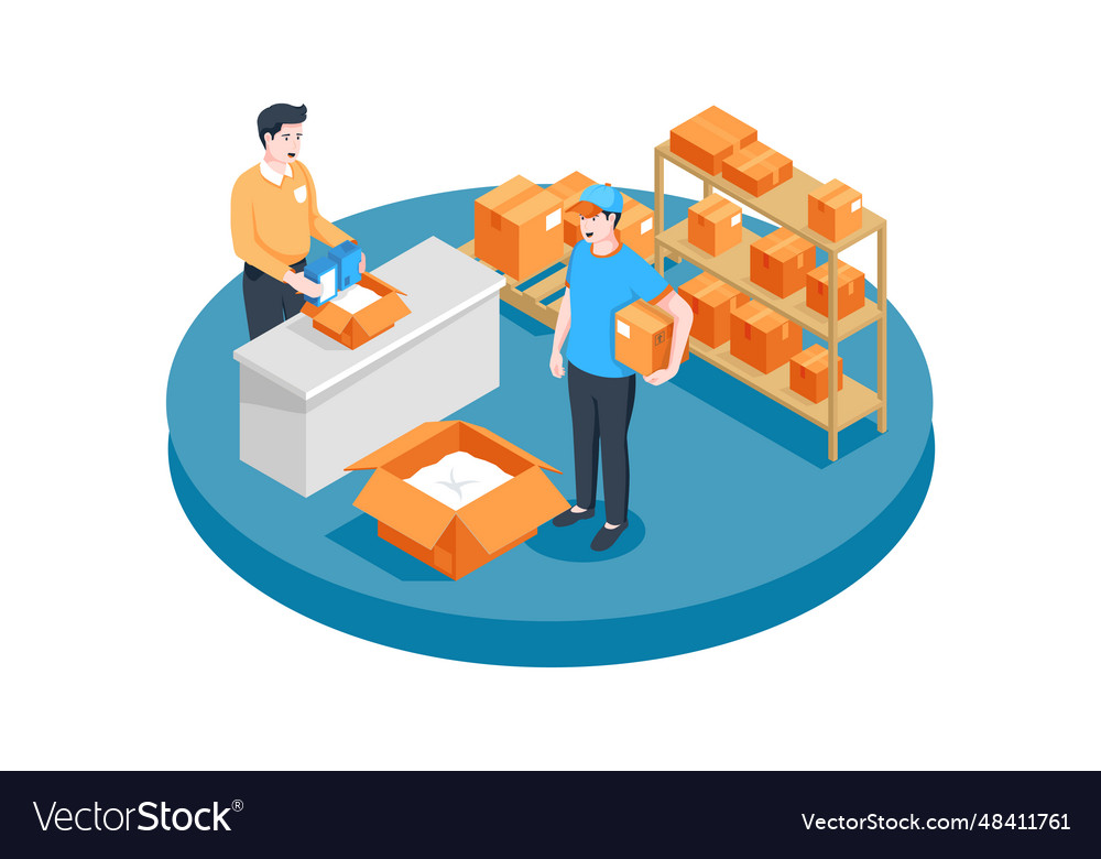 Packaging options Royalty Free Vector Image - VectorStock