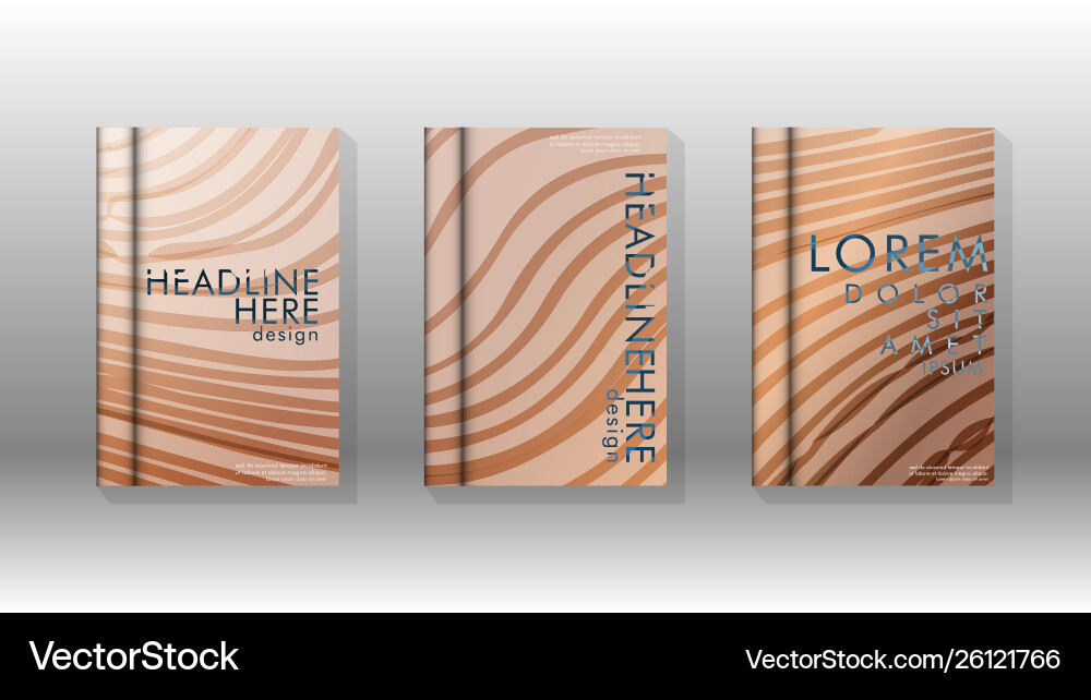 Cover book with a geometric design background Vector Image