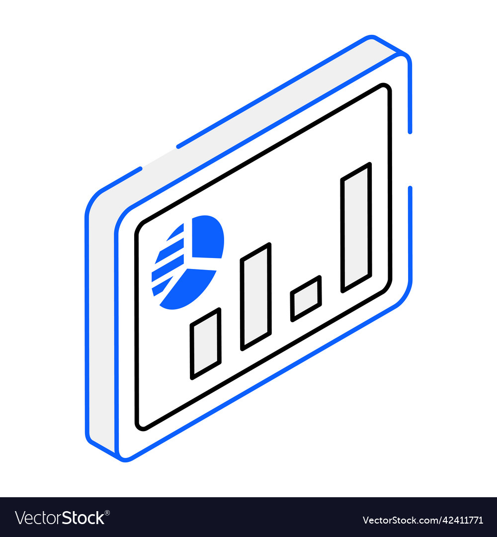 Business statistics Royalty Free Vector Image - VectorStock