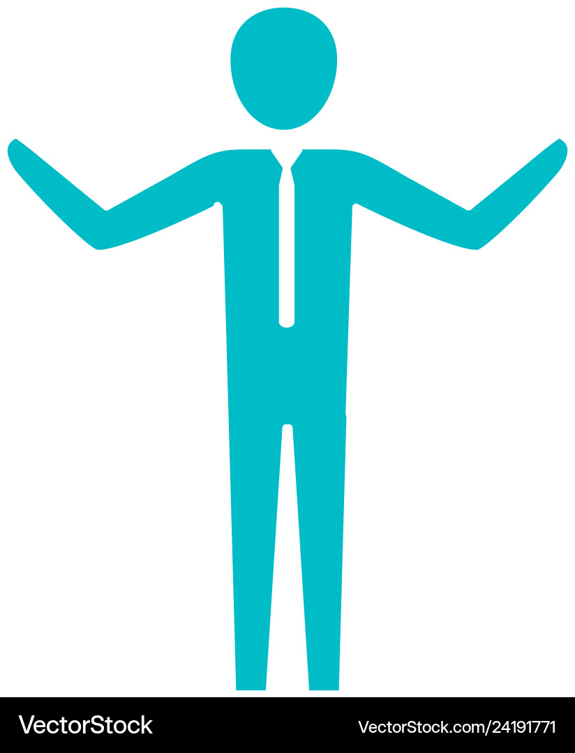 Man pictograph cartoon Royalty Free Vector Image