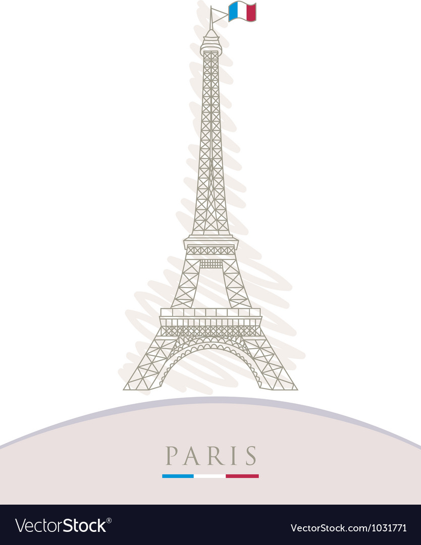 Paris Royalty Free Vector Image - VectorStock