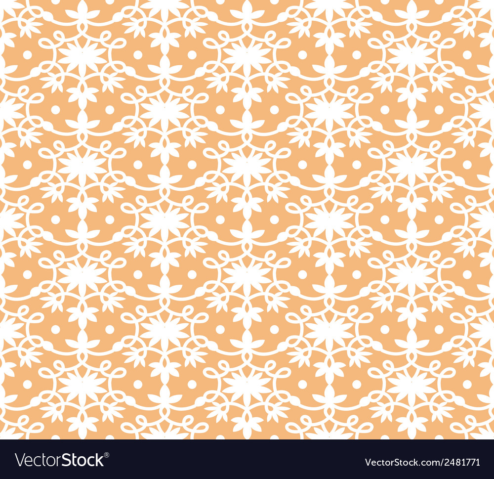 Seamless lace pattern Royalty Free Vector Image