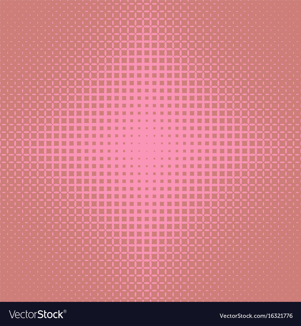 Abstract halftone ellipse grid pattern background Vector Image
