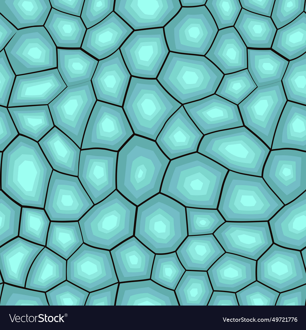 Abstract modern turtle shell seamless pattern Vector Image
