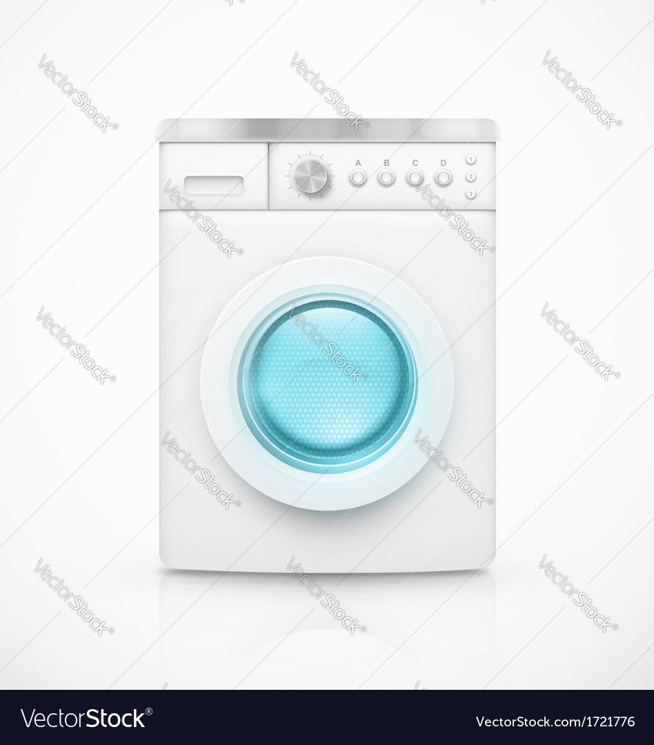 Washing machine Royalty Free Vector Image - VectorStock