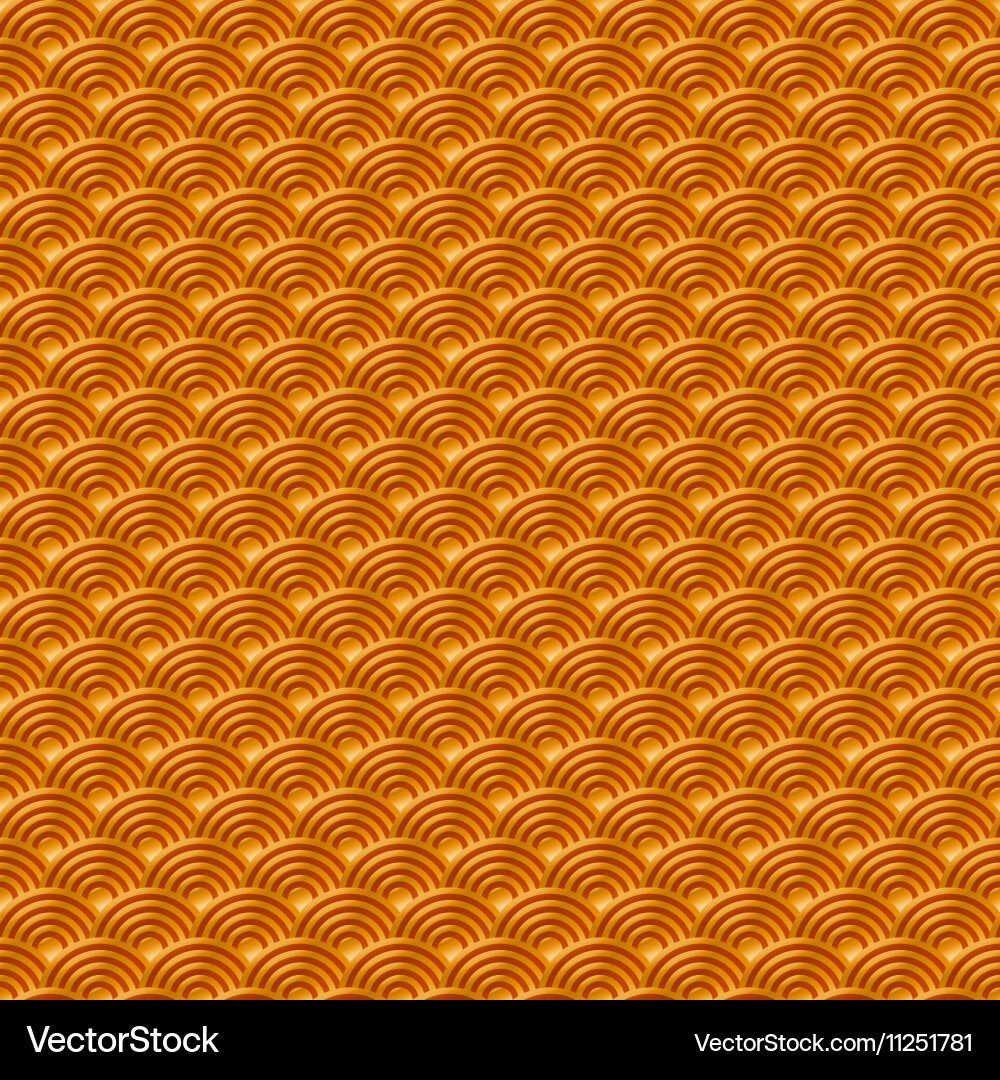 Chinese orange yellow gold seamless pattern dragon