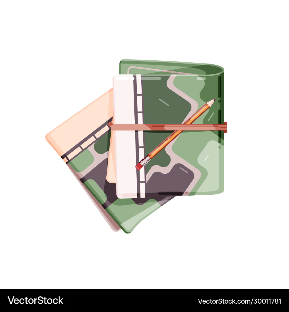 Colorful travelling map adventure collection Vector Image