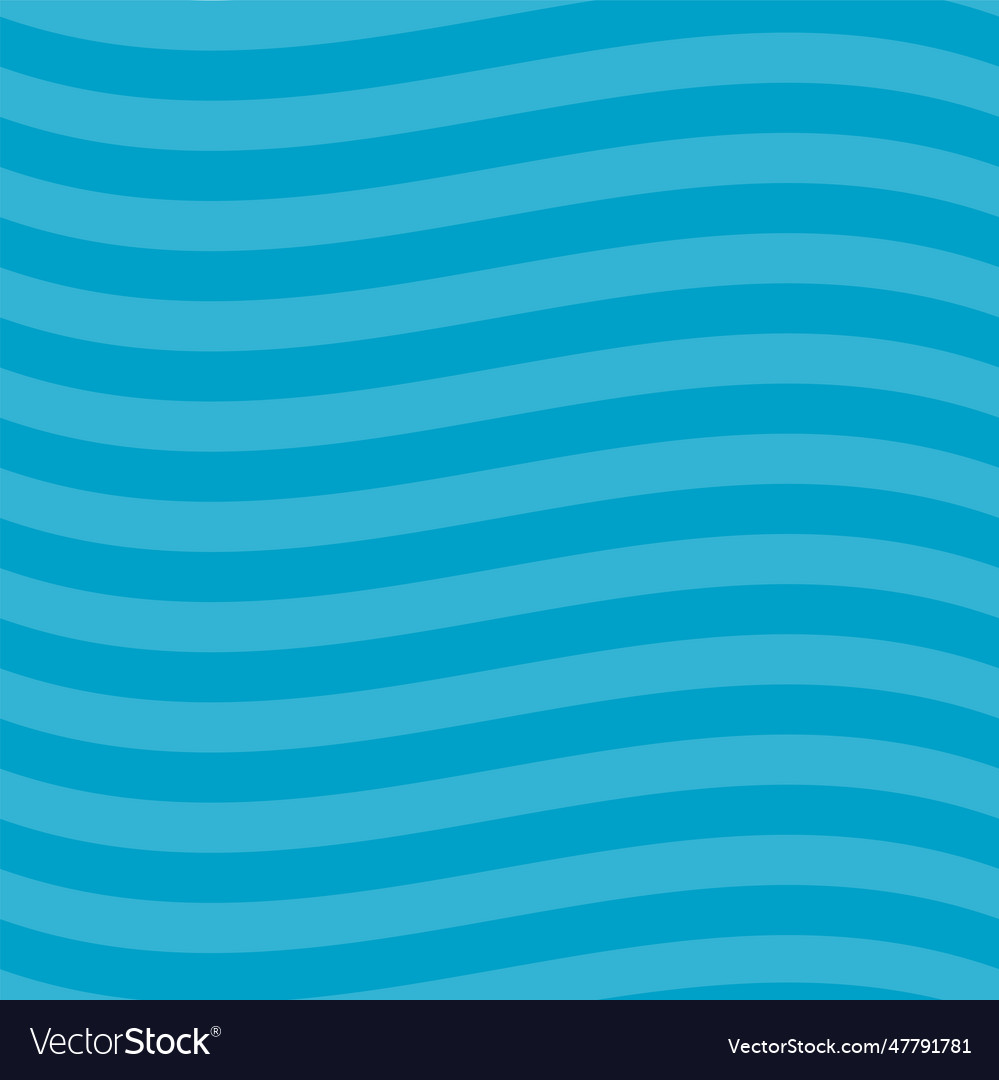 Wave seamless pattern abstract blue background Vector Image