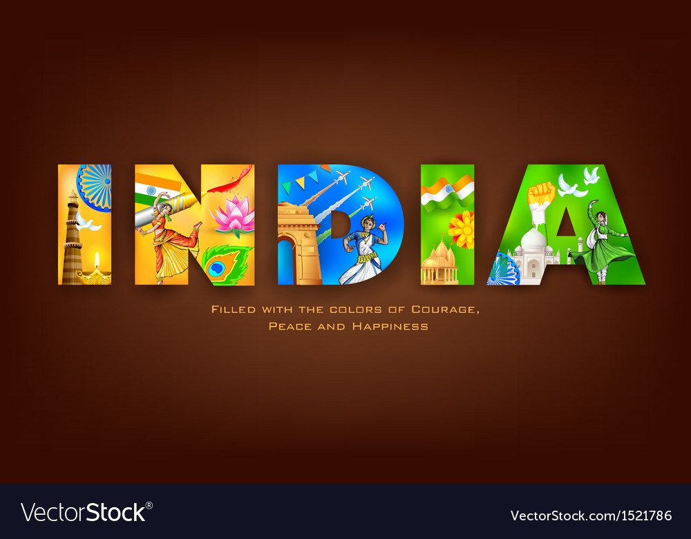India background Royalty Free Vector Image - VectorStock
