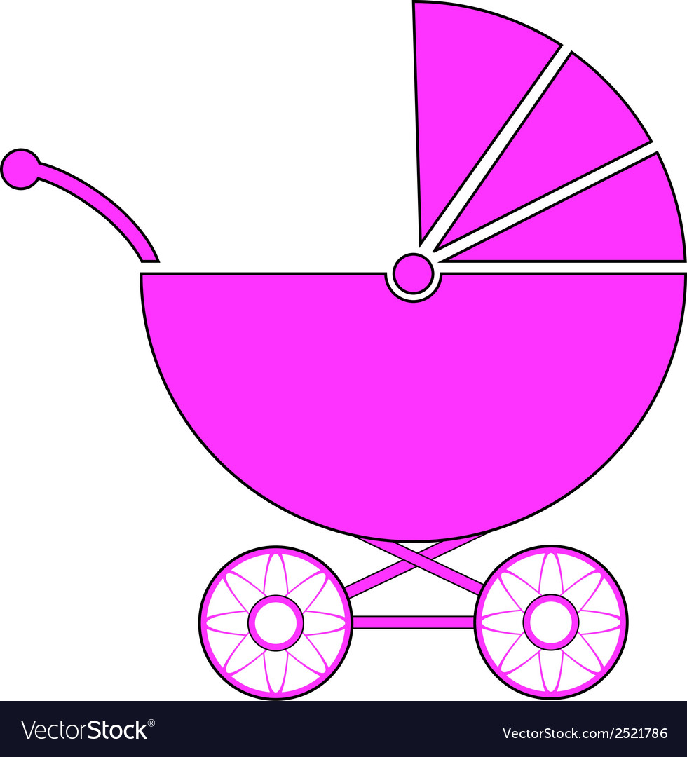 Pram Royalty Free Vector Image - VectorStock