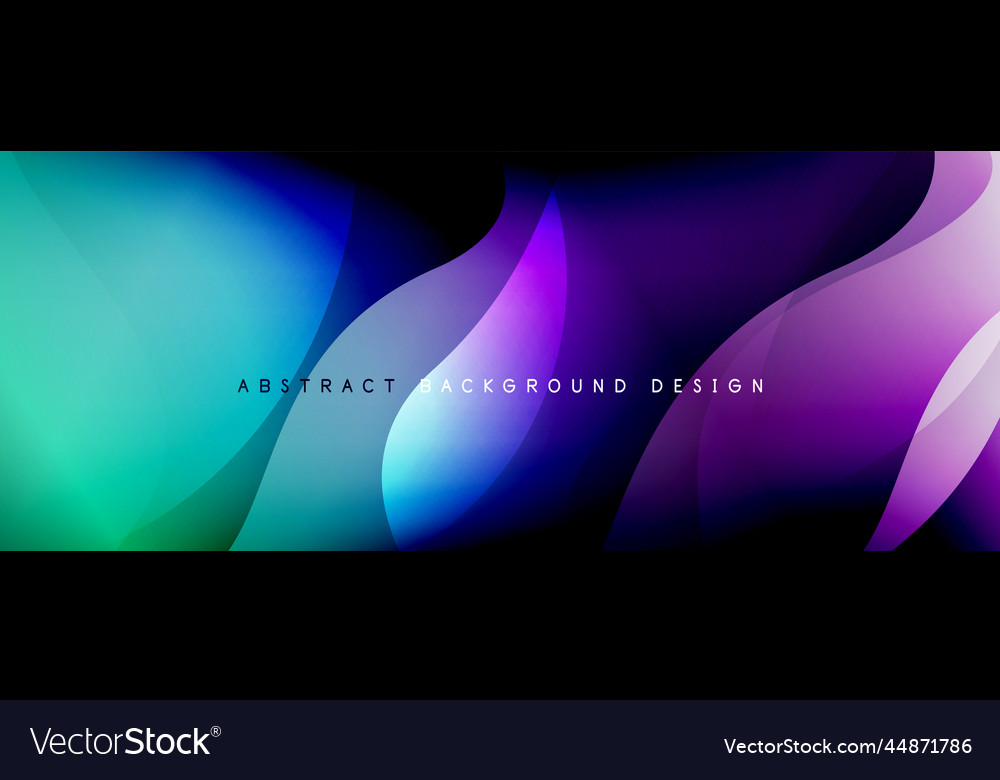 Trendy simple fluid color gradient abstract Vector Image