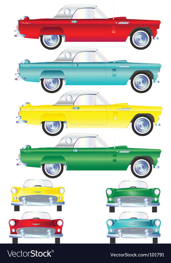 T-bird Royalty Free Vector Image - VectorStock