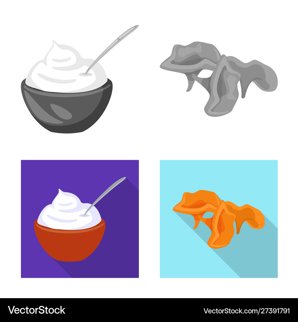 Taste and product symbol Royalty Free Vector Image