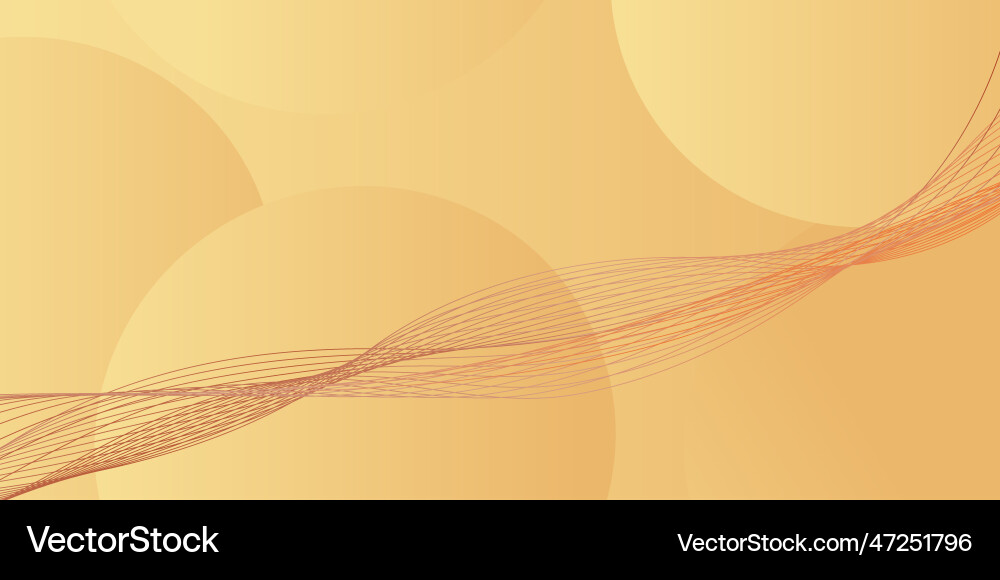 Abstract background in golden design wallpaper Vector Image