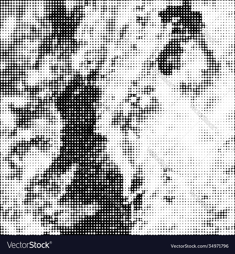 Halftone pattern set dots dotted texture Vector Image