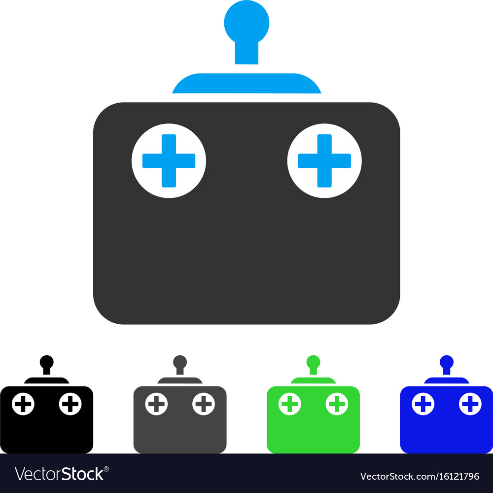 Remote control flat icon Royalty Free Vector Image