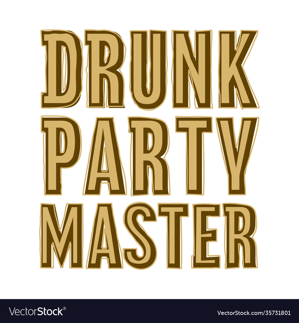 Drunk Royalty Free Vector Image - VectorStock