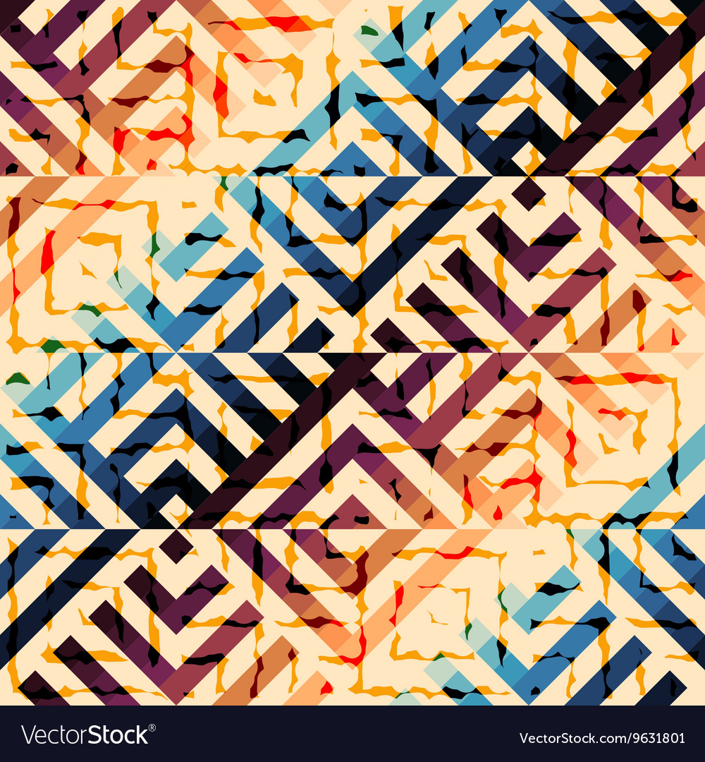 Geometric abstract pattern Royalty Free Vector Image