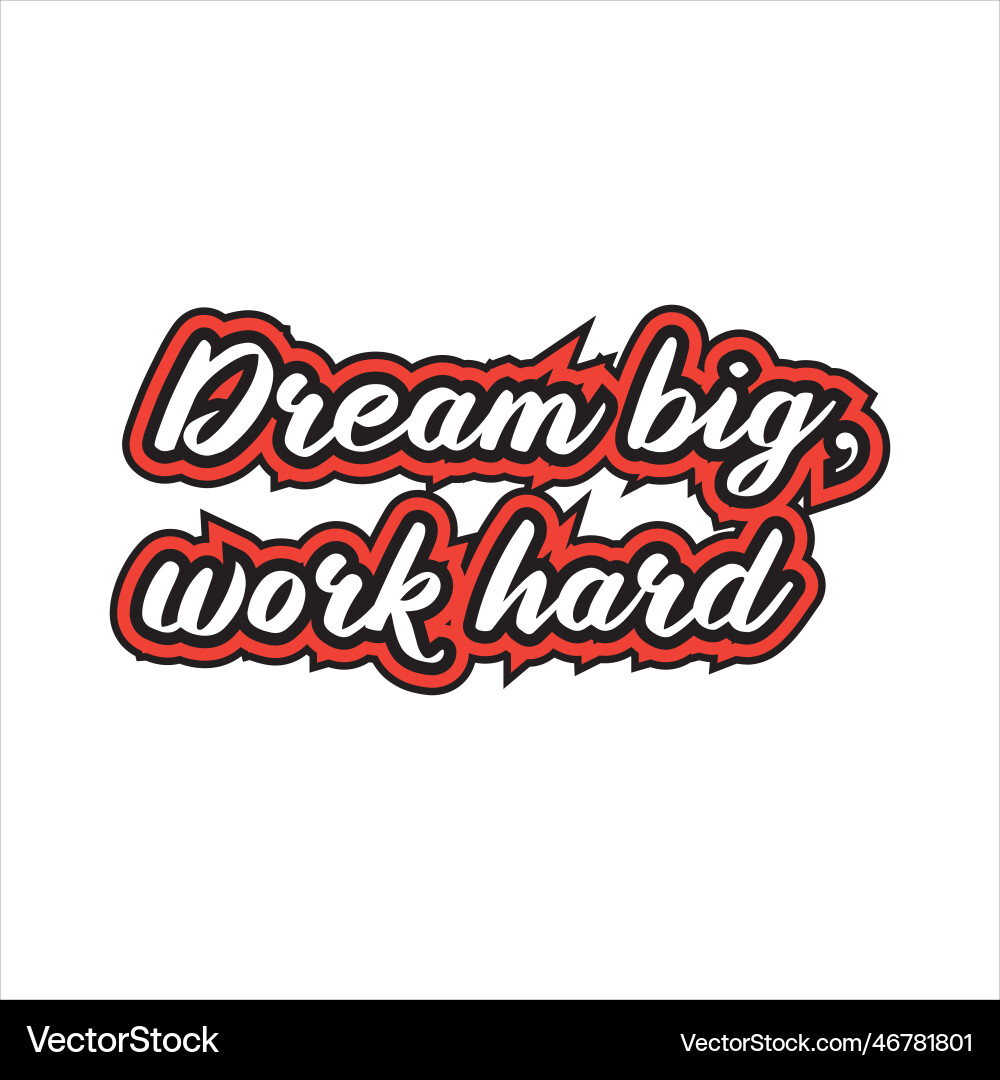 Quote lettering text typography t shirt design Vector Image