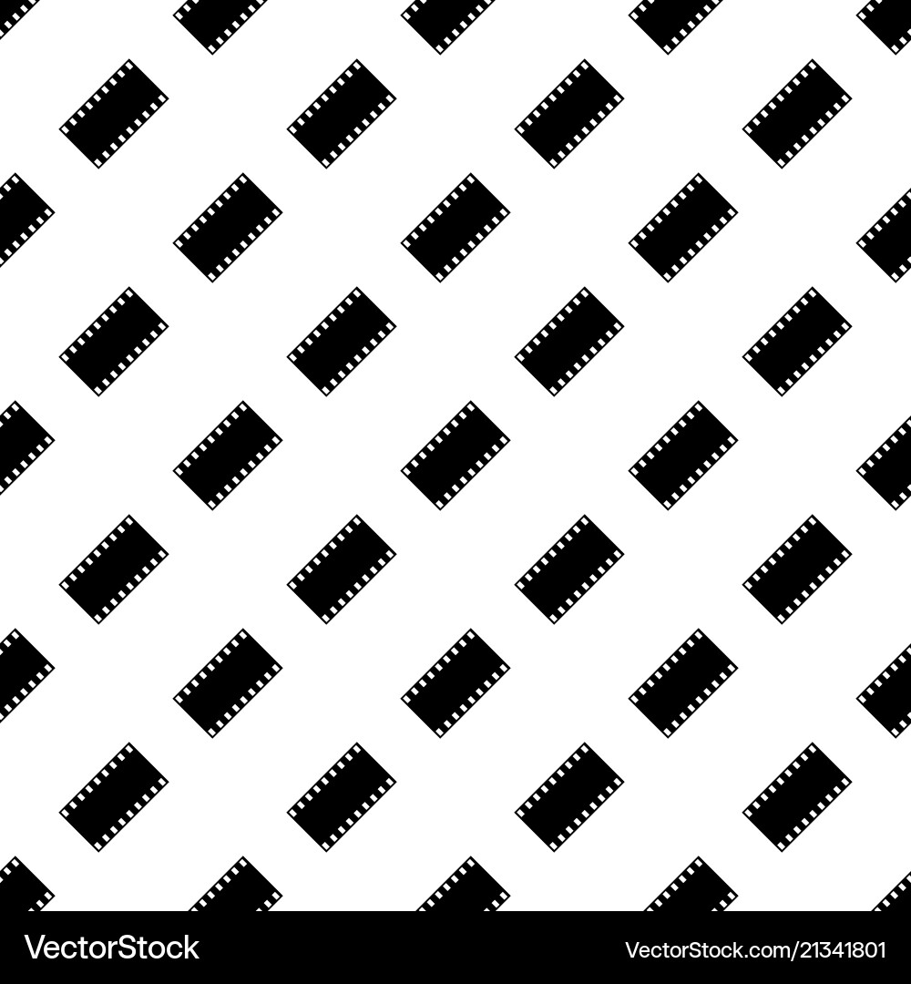 Seamless pattern of film strip Royalty Free Vector Image