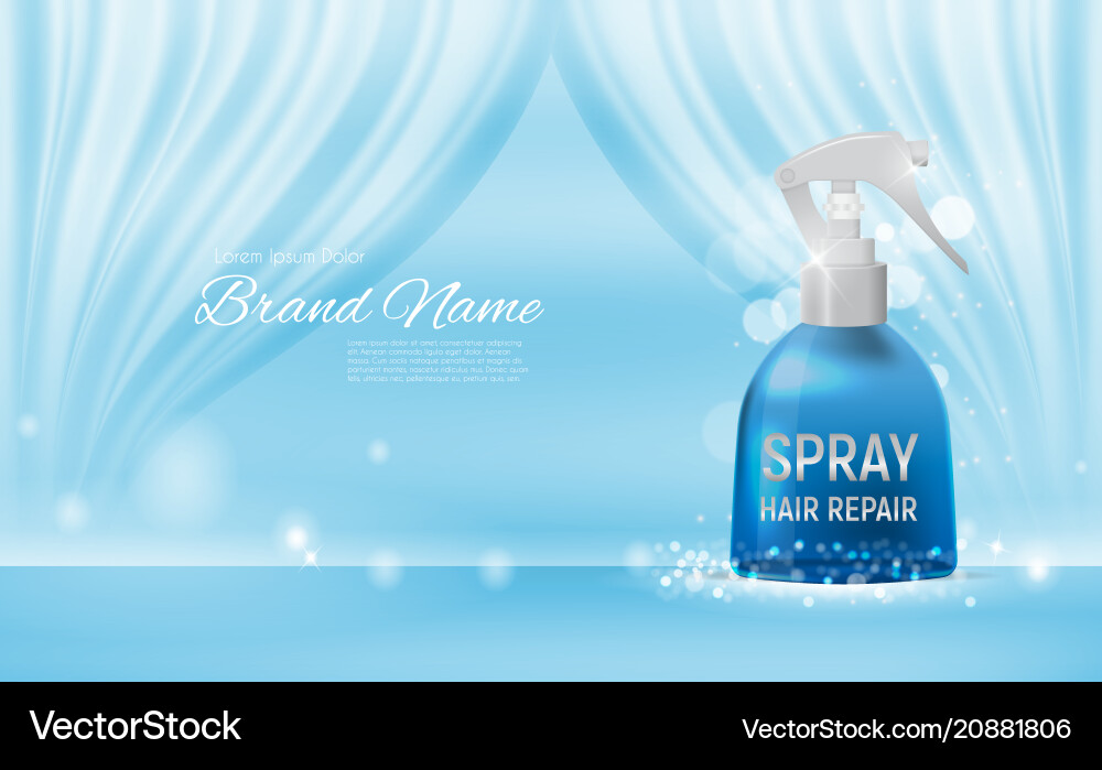 Design cosmetics product template for ads o Vector Image