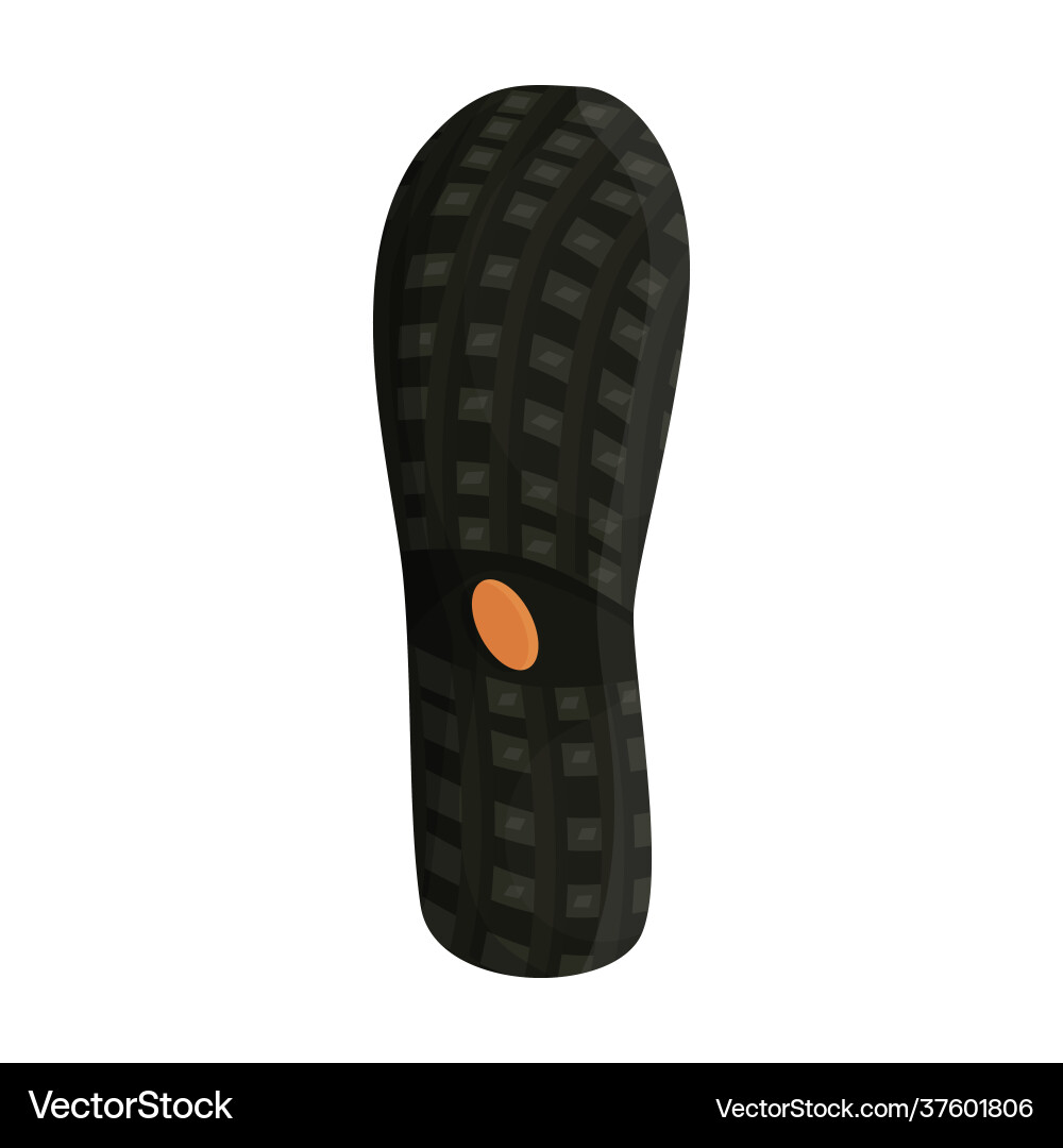 Footprint iconcartoon icon isolated Royalty Free Vector