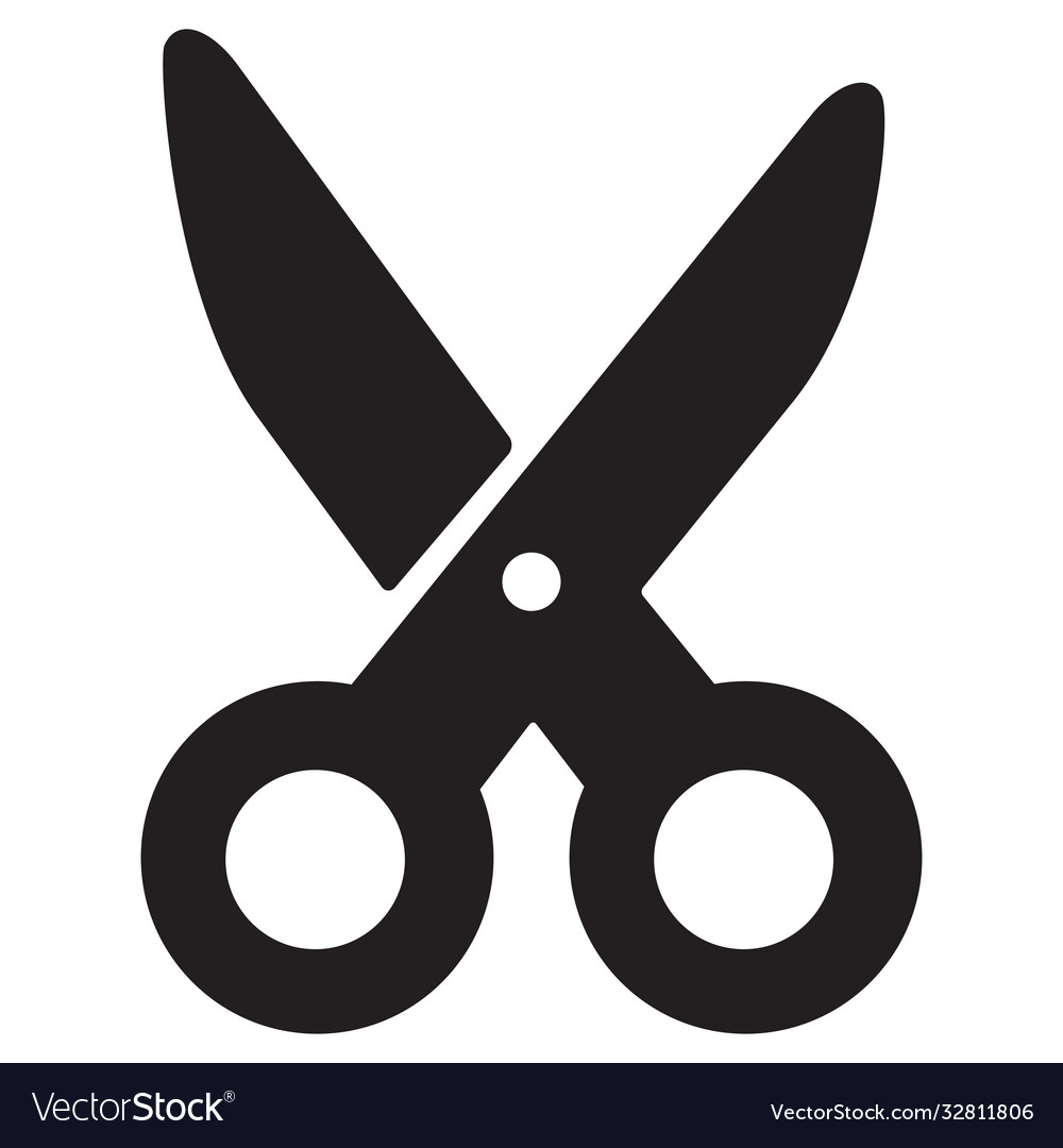 Scissors icon Royalty Free Vector Image - VectorStock