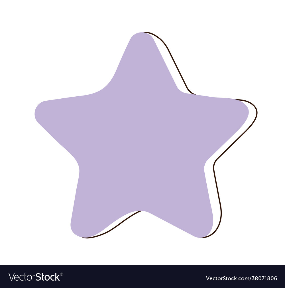 Star patch design Royalty Free Vector Image - VectorStock