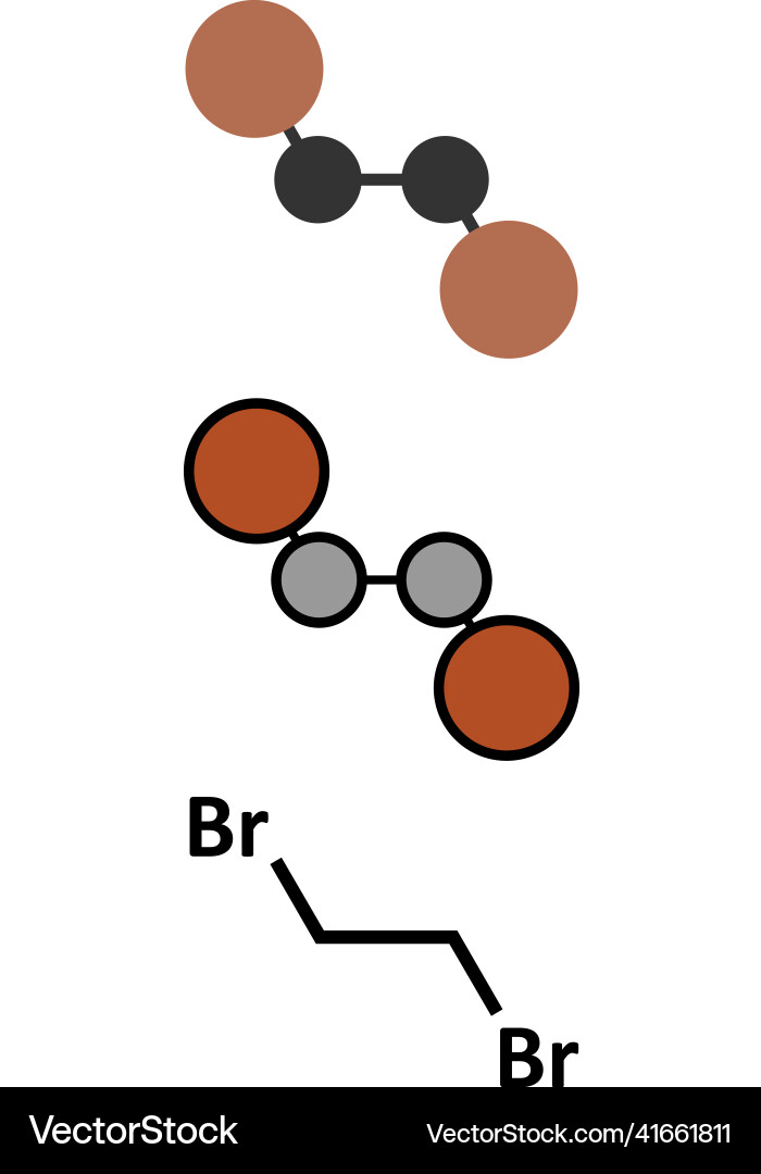 Ethylene dibromide edb 12-dibromoethane fumigant Vector Image