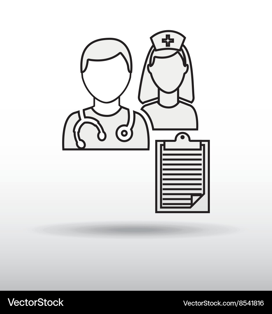 Health professional design Royalty Free Vector Image
