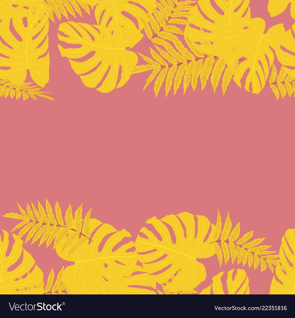 Seamless tropical pattern Royalty Free Vector Image