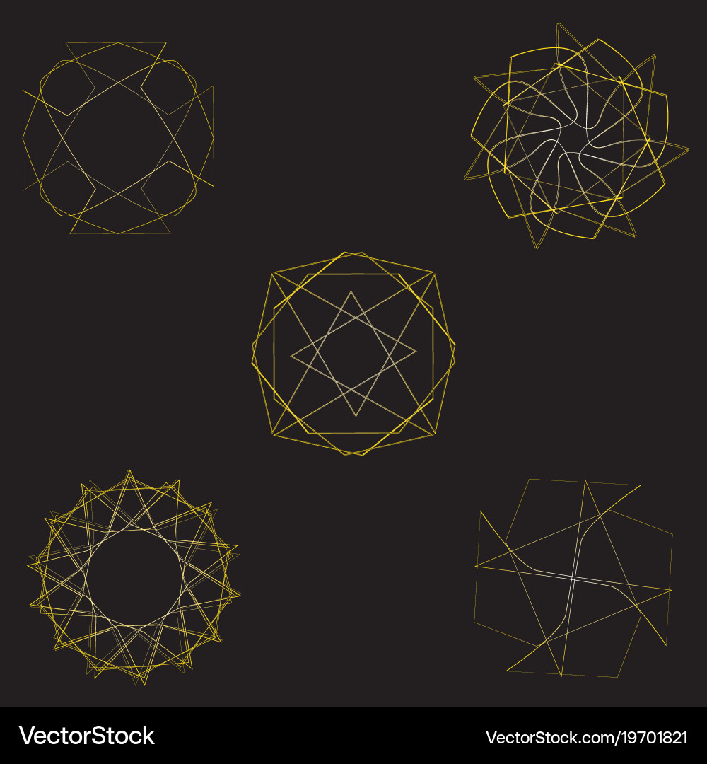 Holiday patterns of stars snowflakes Royalty Free Vector