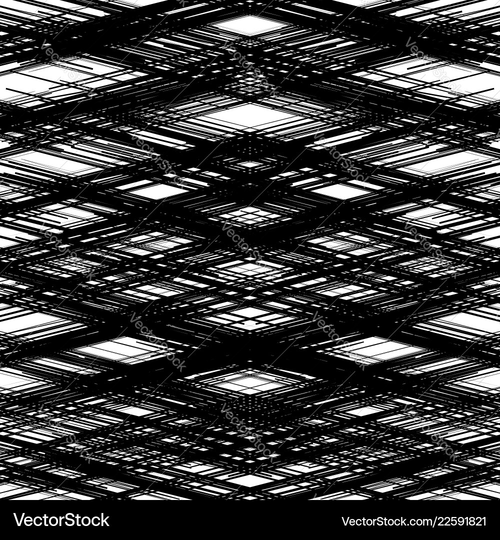 Random edgy abstract with scattered Royalty Free Vector