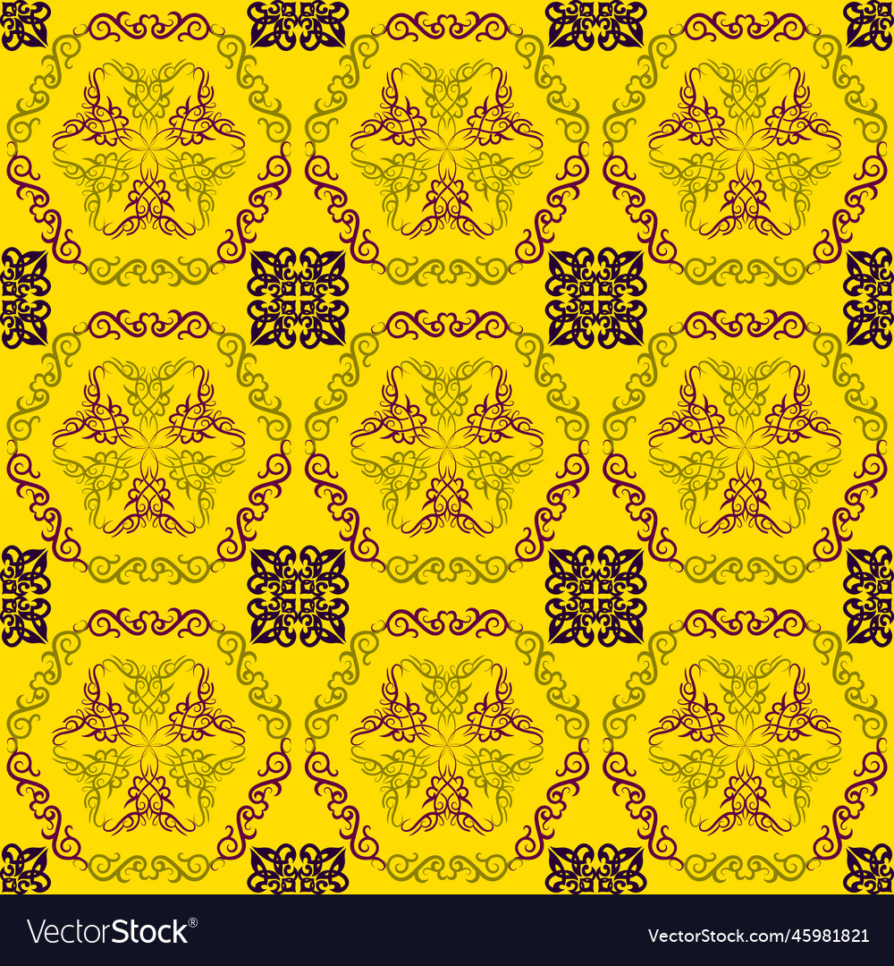 Sample pattern for fabrics interiors ceramics Vector Image