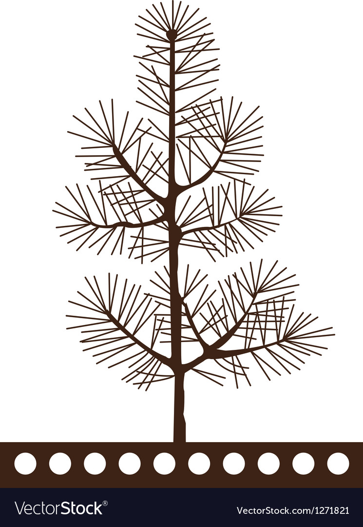 Tree graphic Royalty Free Vector Image - VectorStock
