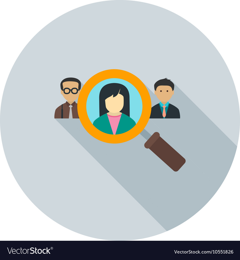 Selecting user Royalty Free Vector Image - VectorStock