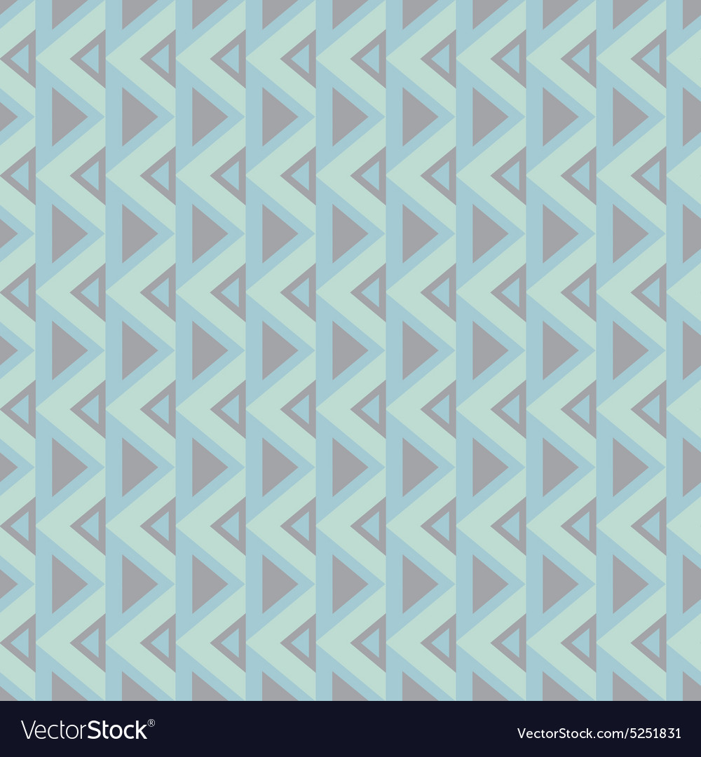 Geometric seamless pattern with triangles Vector Image
