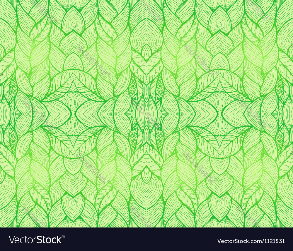 Green abstract seamless pattern Royalty Free Vector Image