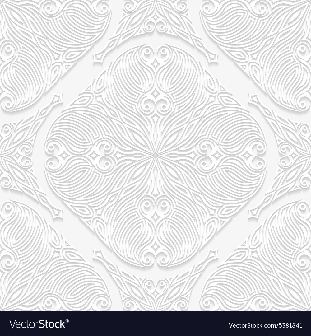 Decorative seamless pattern Royalty Free Vector Image