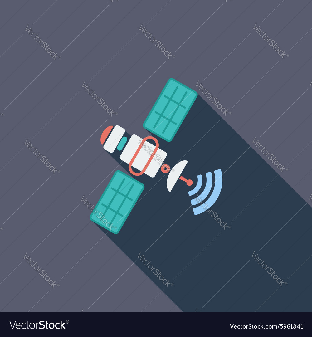 Satellite Royalty Free Vector Image - VectorStock